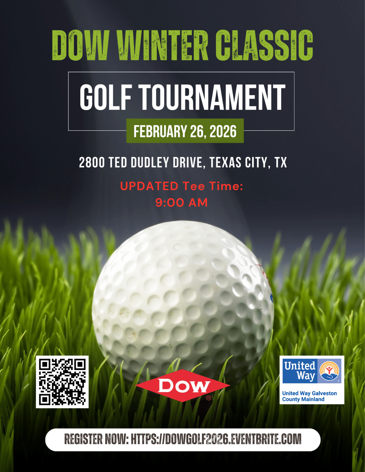 Dow Winter Classic Golf Tournament - United Way Galveston County Mainland